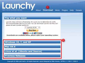 ランチャーソフトのLaunchyを使ってみた | PC ウェブログ
